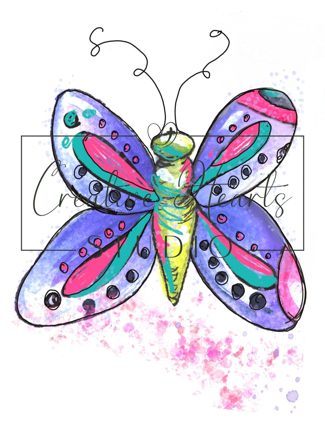 Butterfly Cluster Art Printables – Pam Coxwell Designs