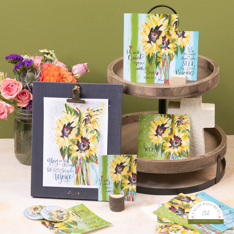 Monthly Encouragement Club – Pam Coxwell Designs