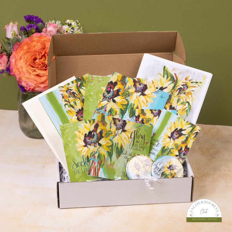 Monthly Encouragement Club – Pam Coxwell Designs