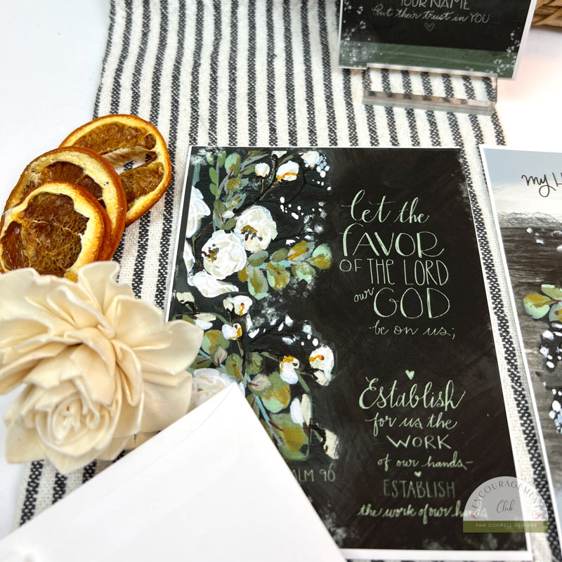 Monthly Encouragement Club – Pam Coxwell Designs