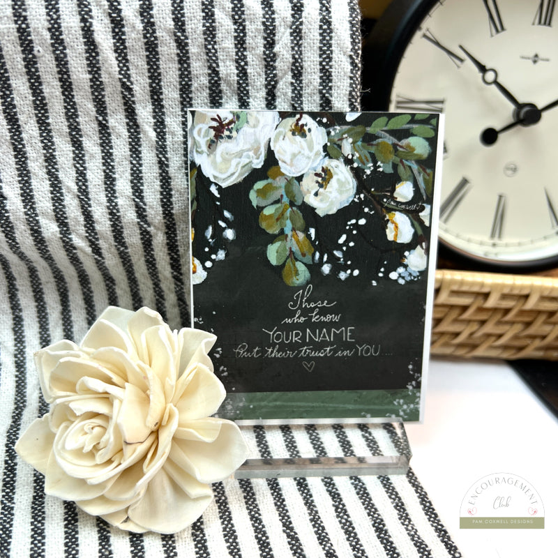 Monthly Encouragement Club – Pam Coxwell Designs