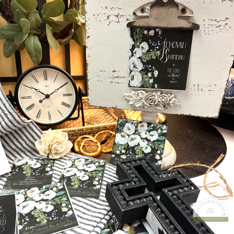 Monthly Encouragement Club – Pam Coxwell Designs