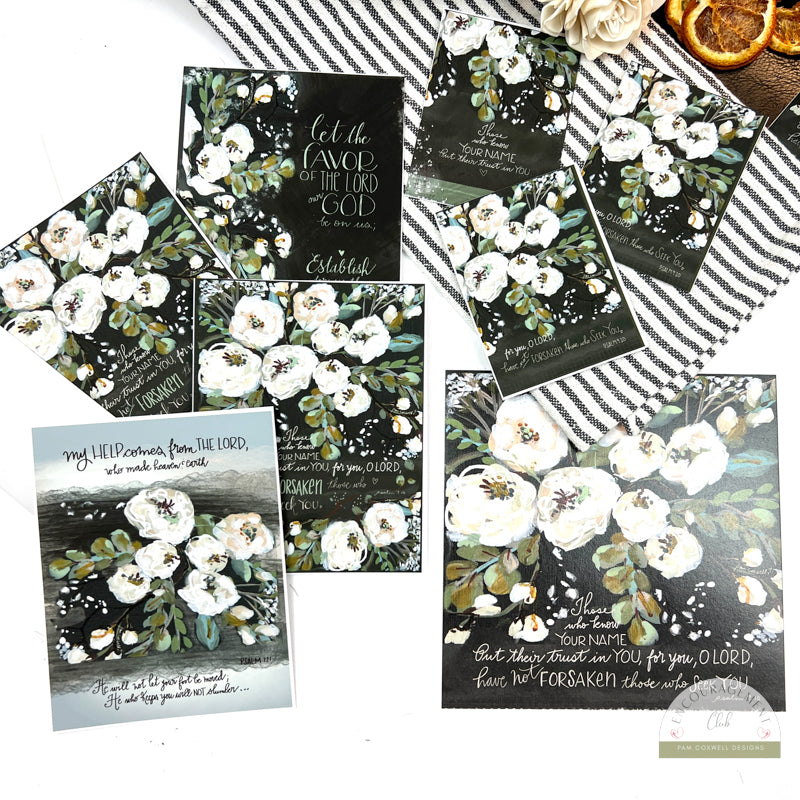 Monthly Encouragement Club – Pam Coxwell Designs