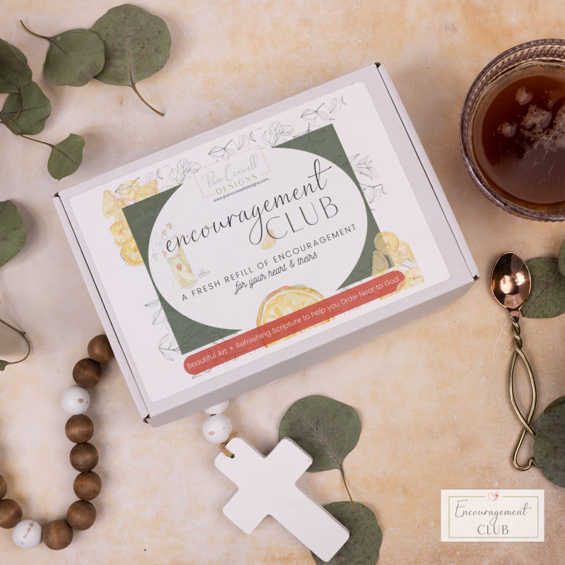 Monthly Encouragement Club – Pam Coxwell Designs