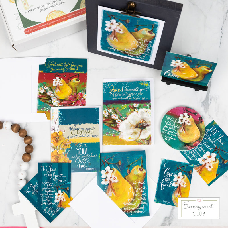 Monthly Encouragement Club – Pam Coxwell Designs