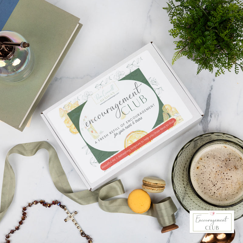 Monthly Encouragement Club – Pam Coxwell Designs