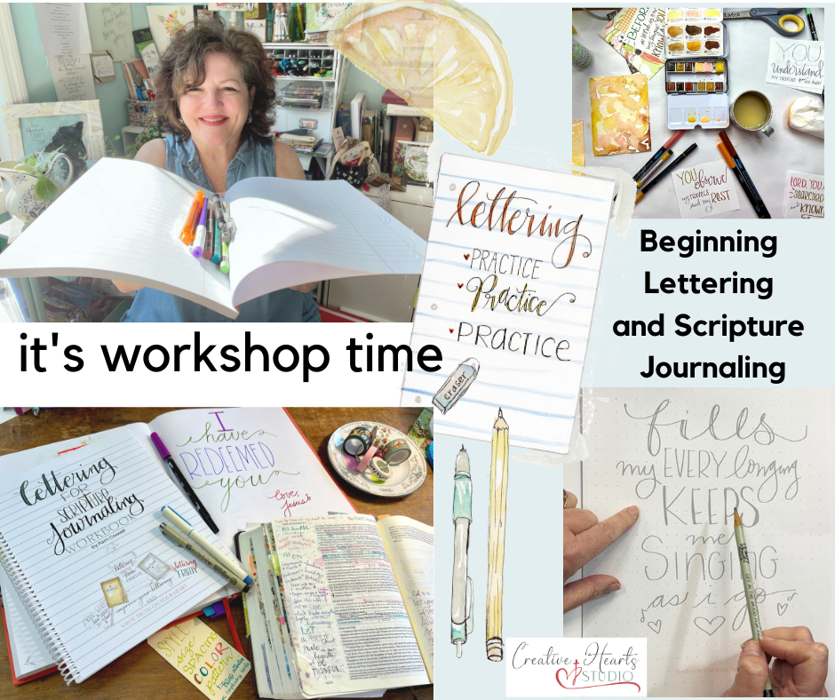 Workshop: Beginning Lettering & Scripture Journaling WORKSHOP and KIT ...